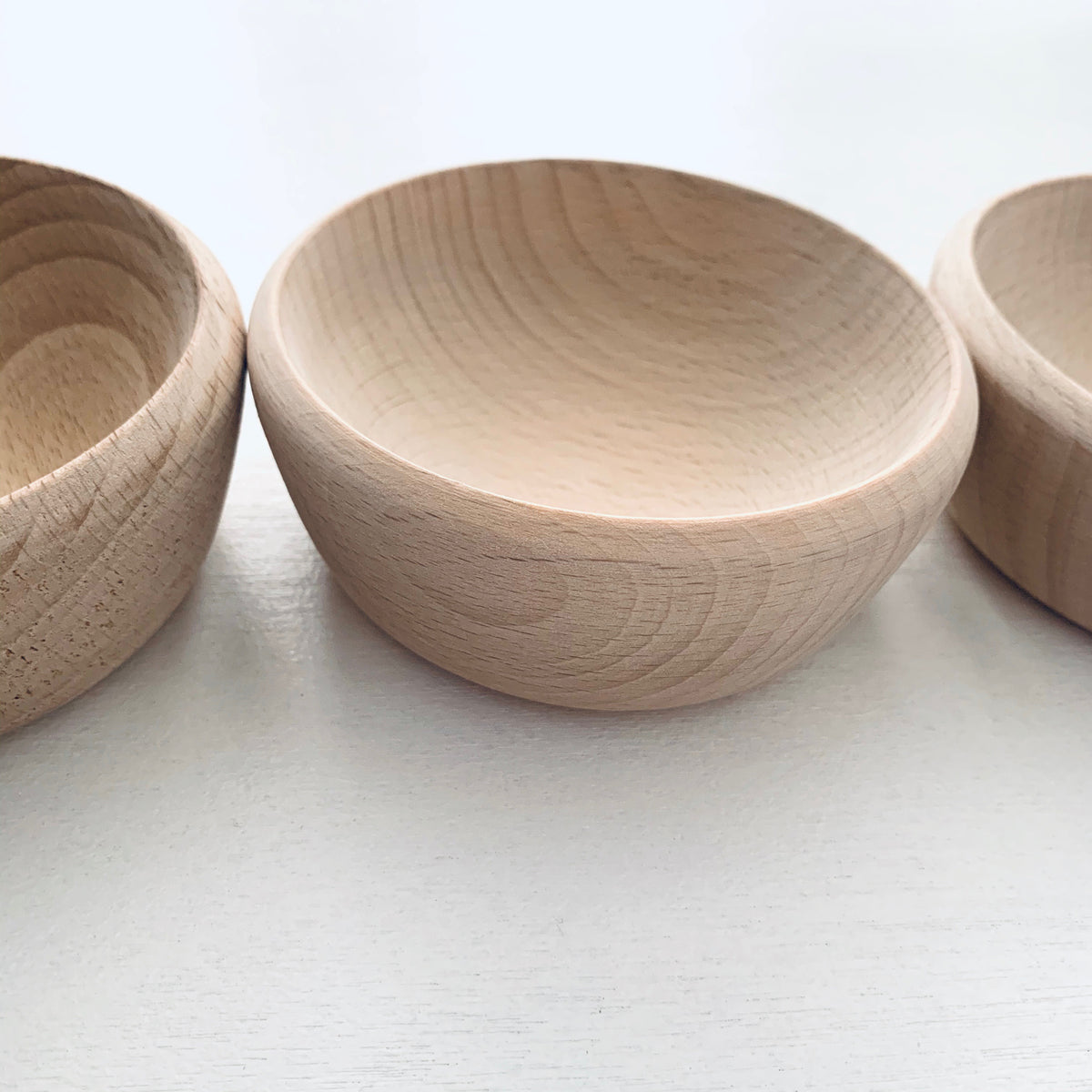 10cm Wooden Bowl | For Play dough kit Loose parts and Sensory Rice ...